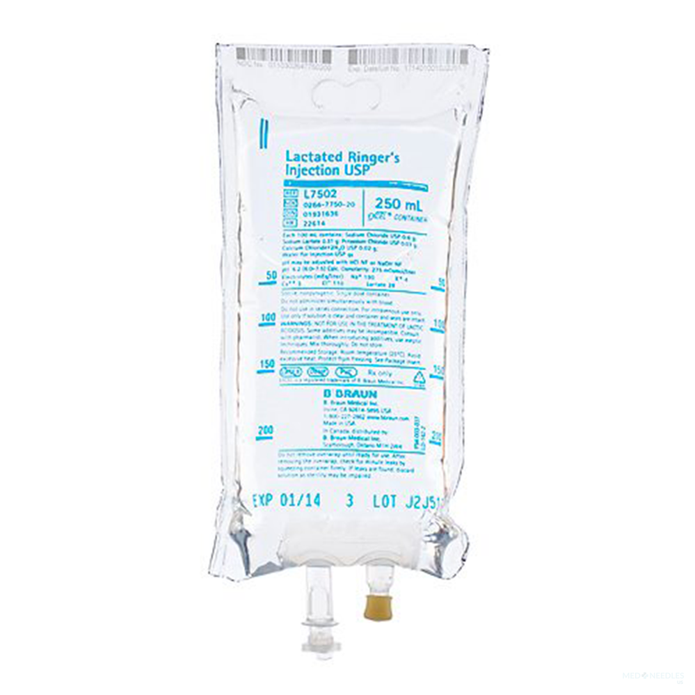 Lactated Ringer's Injection USP | 250 mL — MedNeedles-US